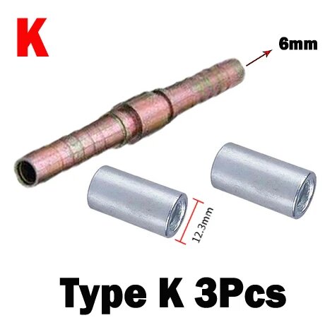 Соединитель для шланга высокого давления Type K 6mm 3pcs