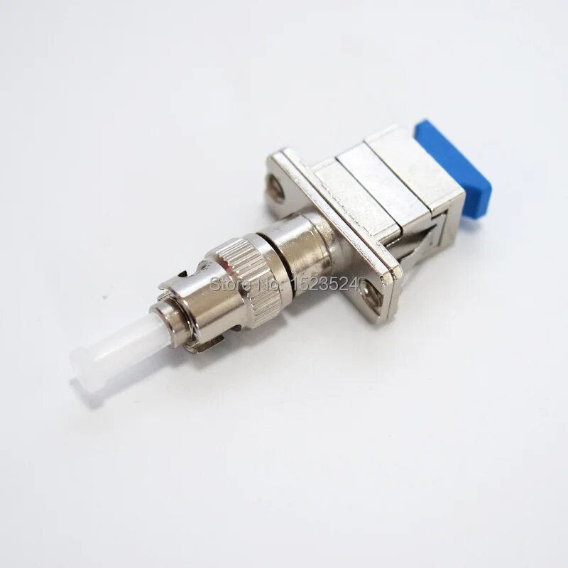 Волоконно-оптический адаптер ST «папа» на SC «мама», гибридный оптический адаптер ST-SC