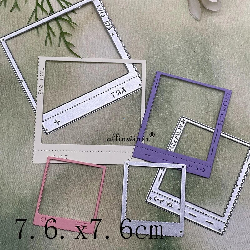 Новые различные фоторамки DIY ремесло металлический трафарет для скрапбукинга тисненая бумажная открытка альбом ремесленный шаблон трафарет штампы