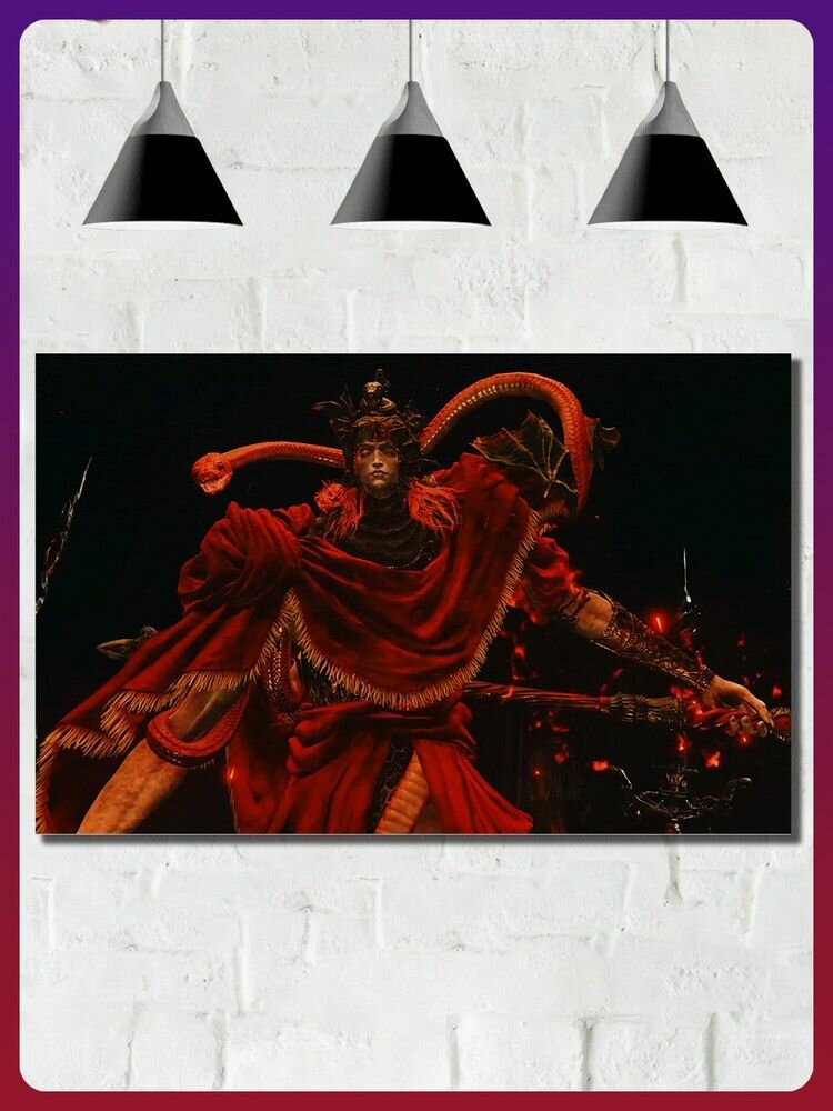 Картина интерьерная на дереве Игры Dark Souls - 62412122