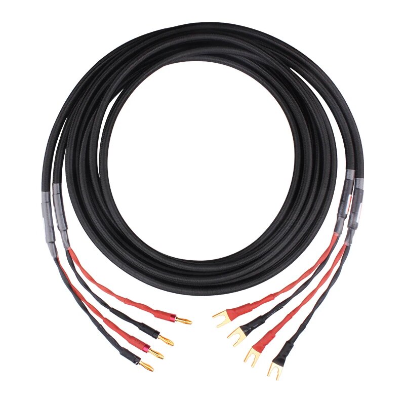 Аудиокабель YYTCG HiFi 1.5м Banana Plug-Y Plug