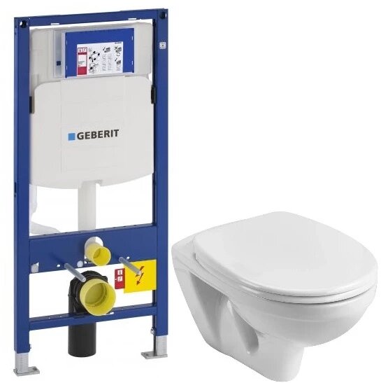 Комплект подвесной унитаз Santek Бореаль 1. WH30.1.977 + система инсталляции Geberit 111.300.00.5