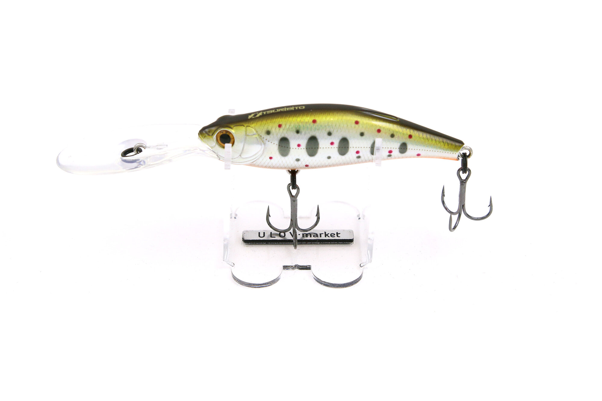 Воблер TSURIBITO Deep Shaker Shad 75F 12.0г Загл.2.0-3.5м #050