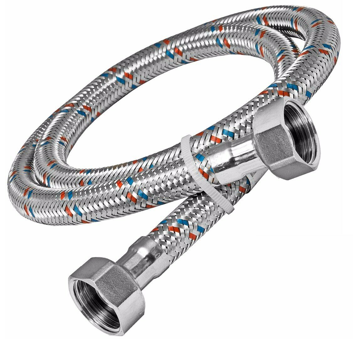 Подводка AQUAFLEX нержавейка, 2,5 м, г/г
