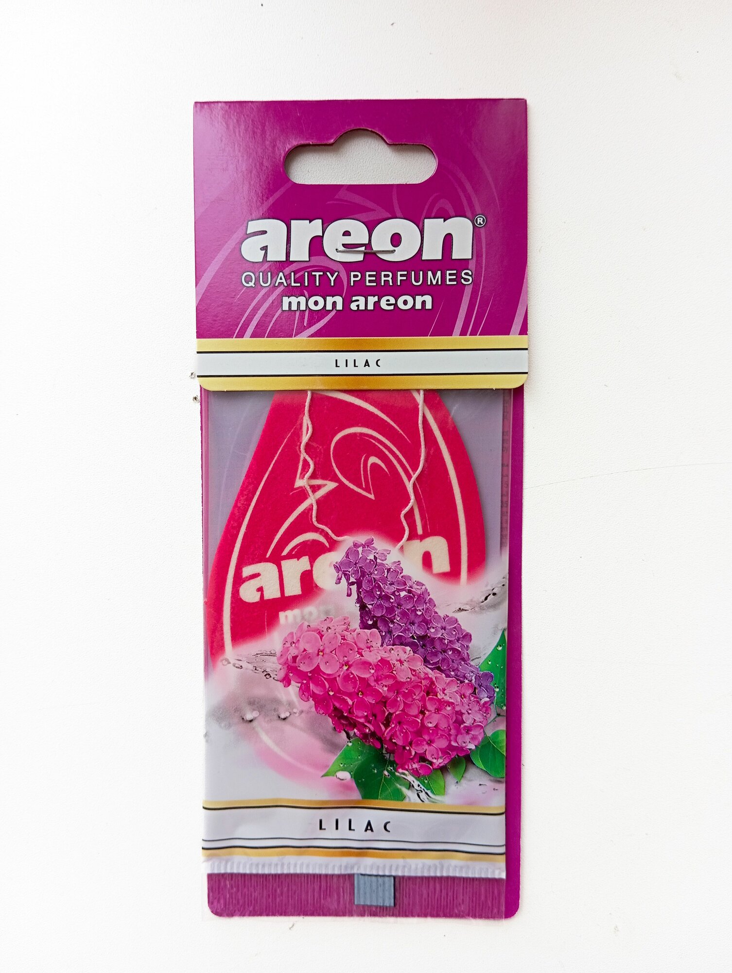 Ароматизатор Areon MON Lilac (сирень) картонка