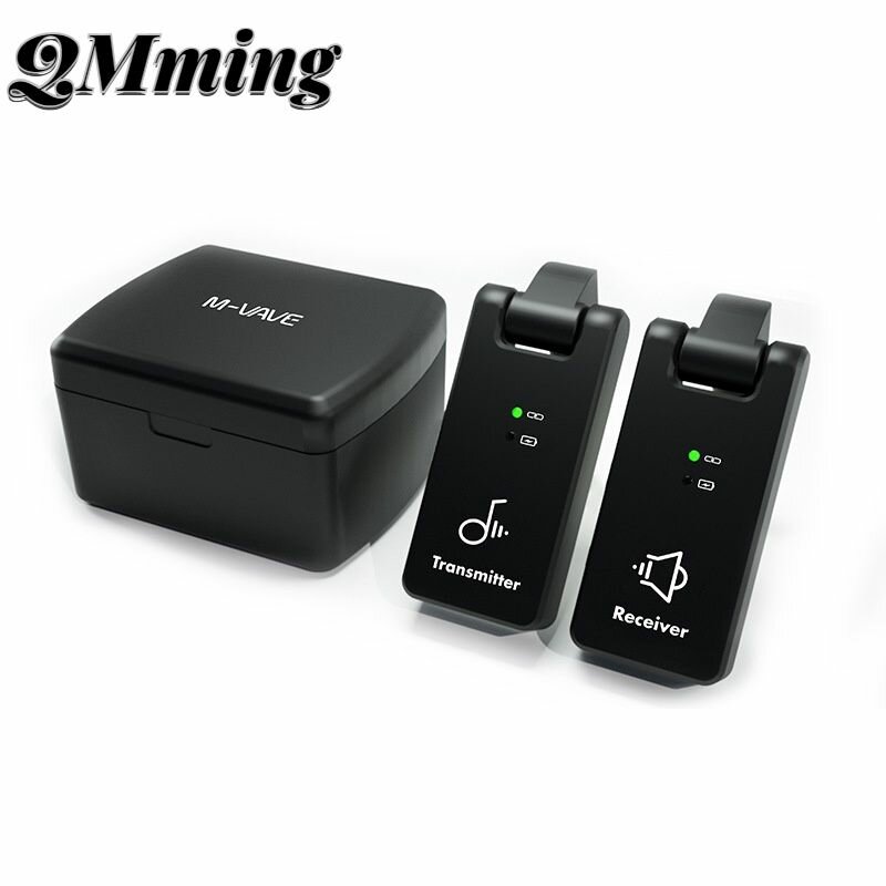 Электрогитара M-VAVE WP-8 Беспроводной Приемник-передатчик 2.4g Приемопередатчик Инструментальная Выдувная Трубка Альтернативный Аудиокабель