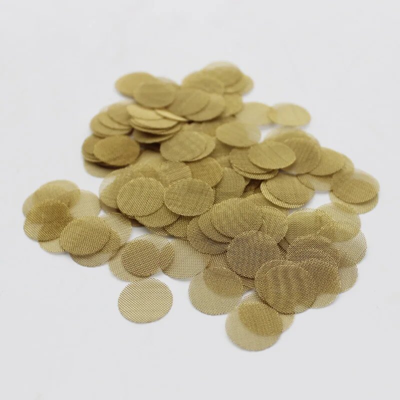 Фильтр сетчатый для труб из нержавейки/латуни 8-25 мм 25mm 10pcs, Brass