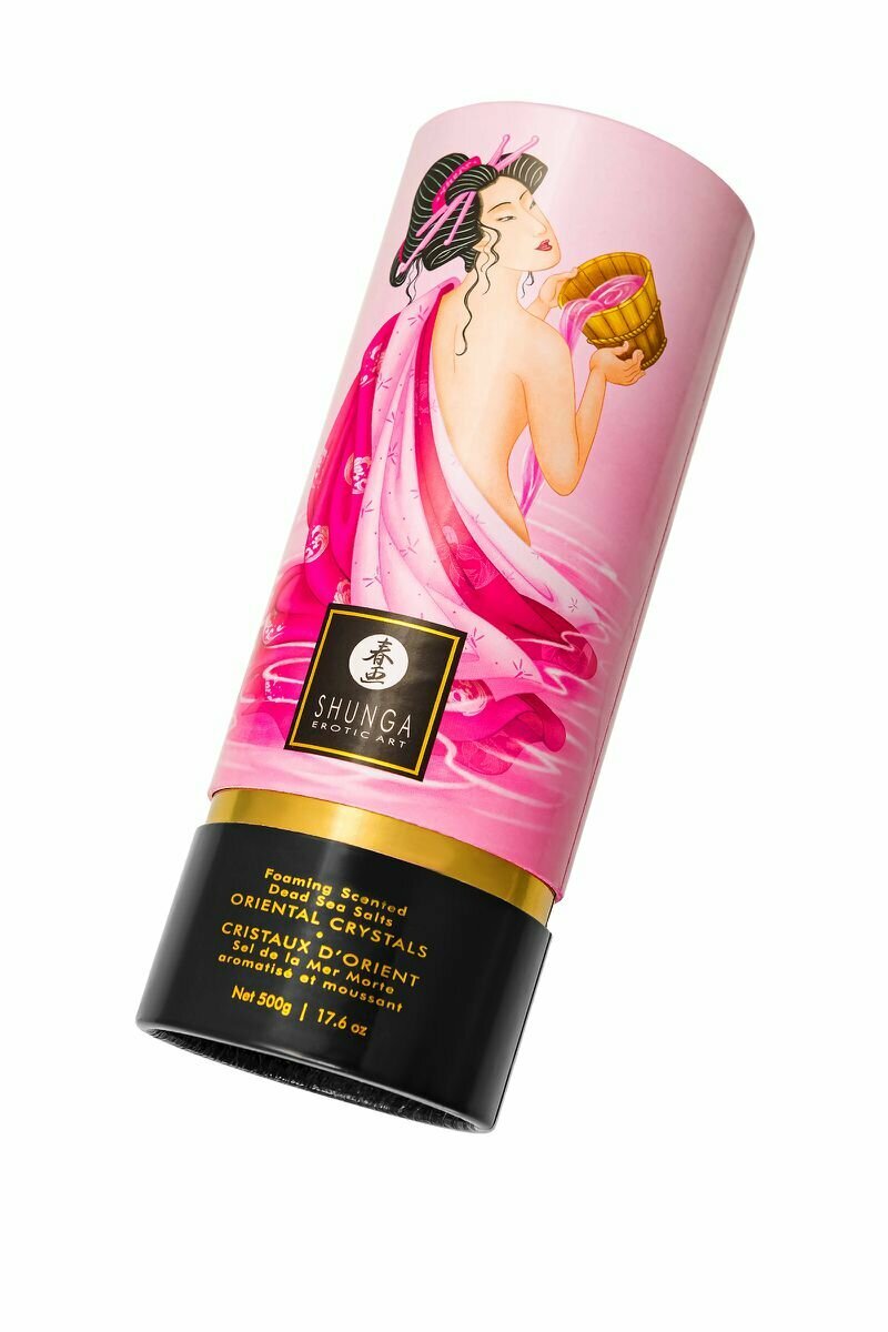 Соль мёртвого моря для ванны Shunga Oriental Crystals Афродизия 500гр