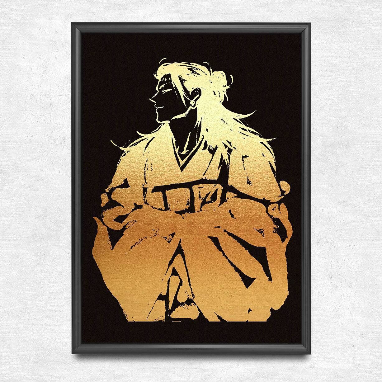 Постер на стену по аниме Магическая битва / Плакат интерьерный Sorcery Fight