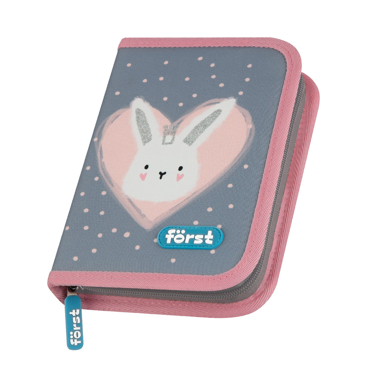 Пенал каркасный, школьный F rst "Little Friend" 1 отделение, 200*140*40мм, дополнительная откидная секция