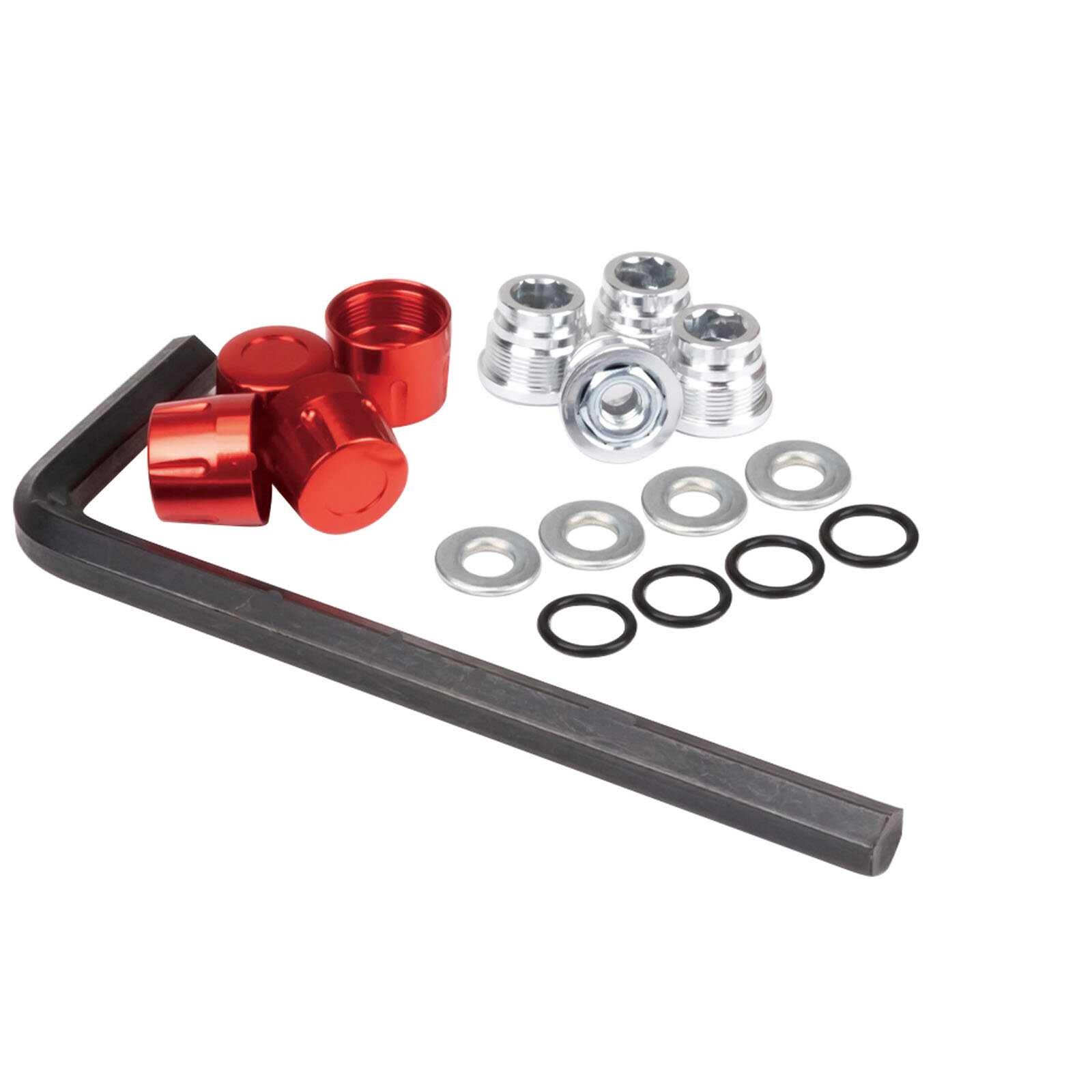 Гайка для колеса центра 1/10 для ползучего автомобиля, улучшенные гайки с ключом