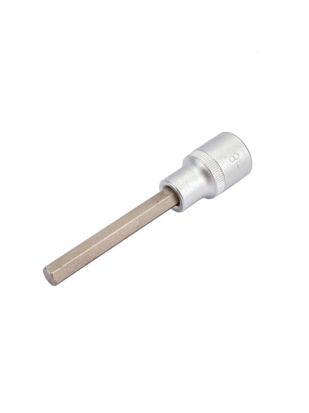 Головка торцевая с битой 1/2" шестигранник 8 мм "АвтоDело" (L=100 мм.)