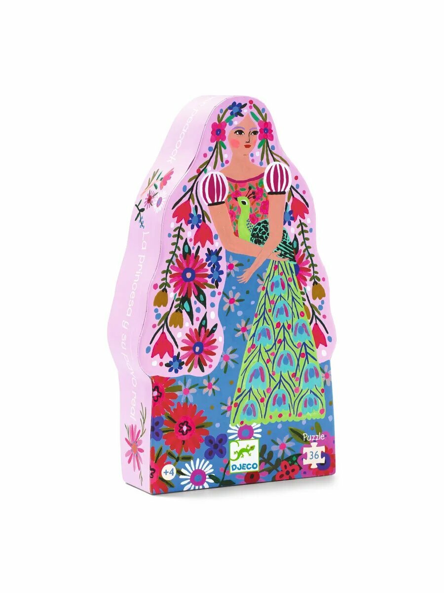 Пазл «Принцесса и павлин» (36 дет.)