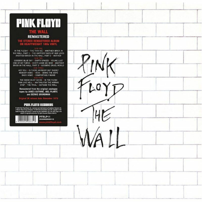 Pink Floyd -The Wall (2LP, Album, Remastered,180 Gram, Gatefold) Виниловая пластинка