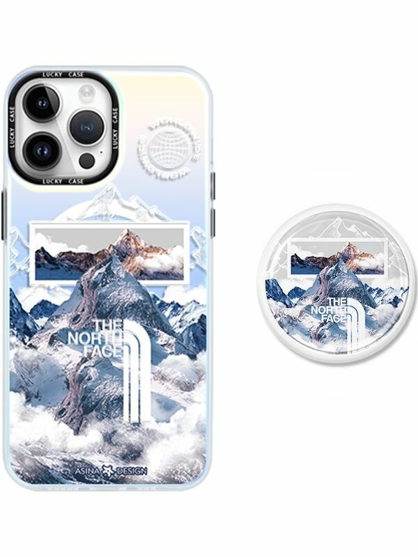 Чехол "The North Face", магнитный, ударопрочный, для iPhone 16 Pro Max