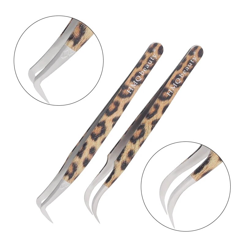 Пинцеты для наращивания ресниц HMQ beauty, Set3