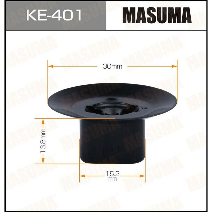 MASUMA KE401 клипса автомобильная (автокрепеж) MASUMA401-KEУП50