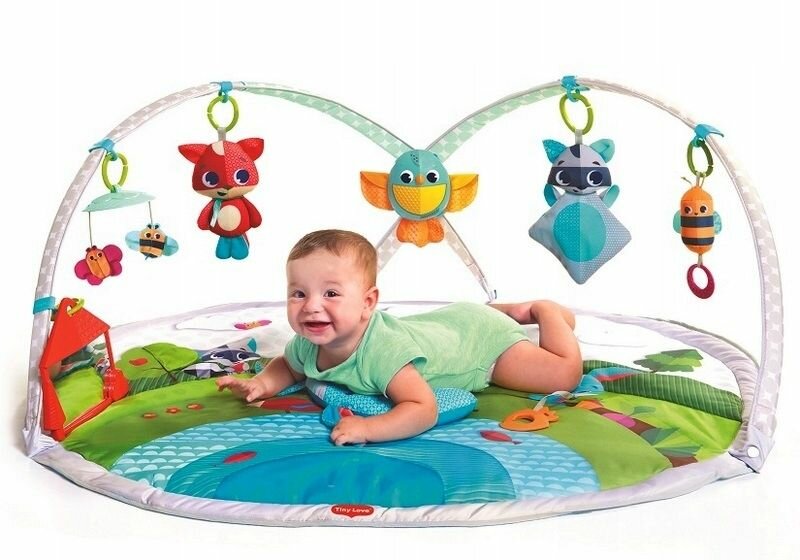Развивающий коврик Tiny Love - Игровой коврик для детей Веселье на полянке - TL12050068Случайный выбор узоров