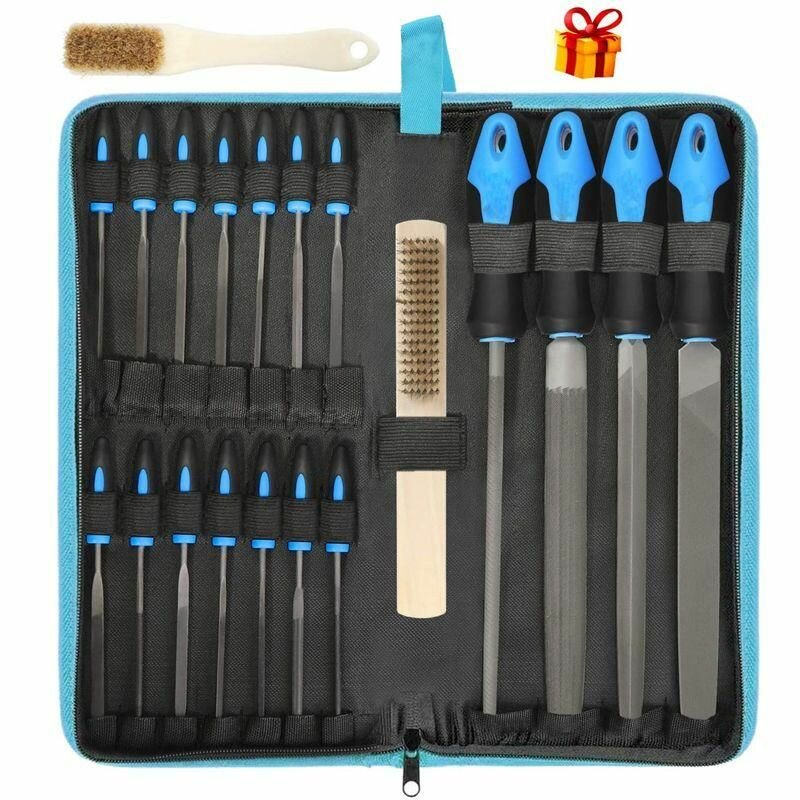 Напильники по металлу, набор 20 PCS