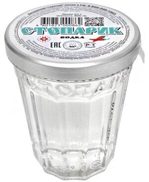 Водка "Стопарик", 100 мл