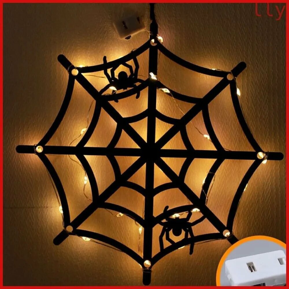 Новый стиль осени 2025 годаСветящееся украшение на Хэллоуин