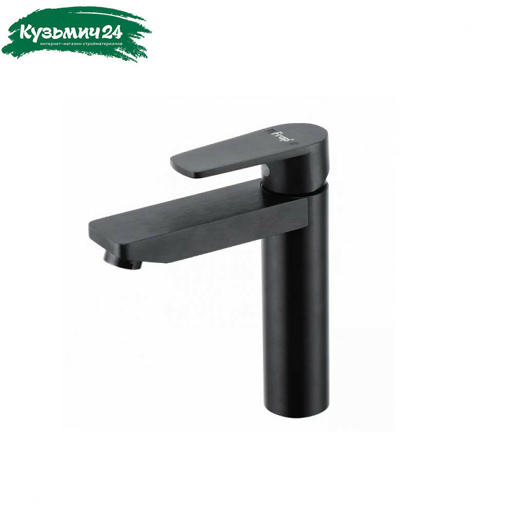 Смеситель для раковины Frap F10201-6 черный, 1 шт.