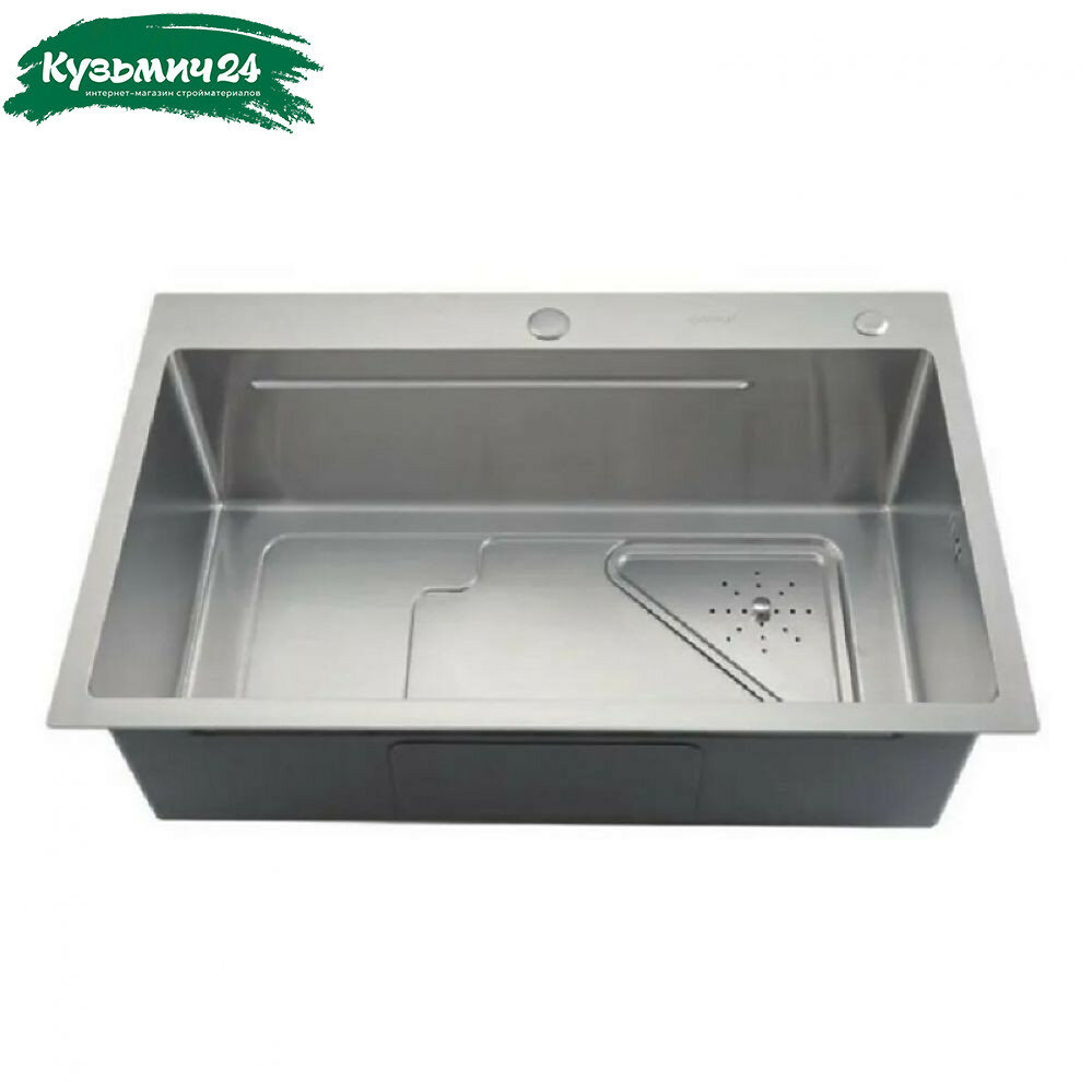 Мойка Gappo 0,8 мм, сатин 720x460x215 мм GS7246, 1 шт.