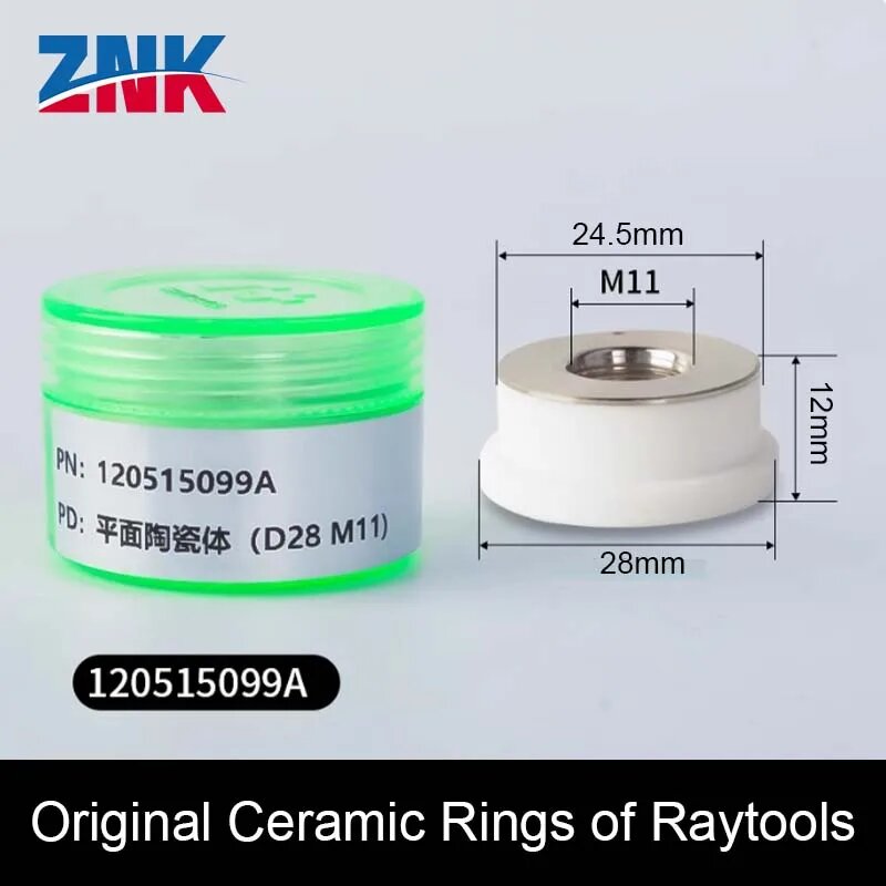 ZNK Raytools оригинальный лазерный керамический держатель сопла D32 D28 для 120274100B BT240 220 BM114 BMH110 режущая головка Raytools для волокна
