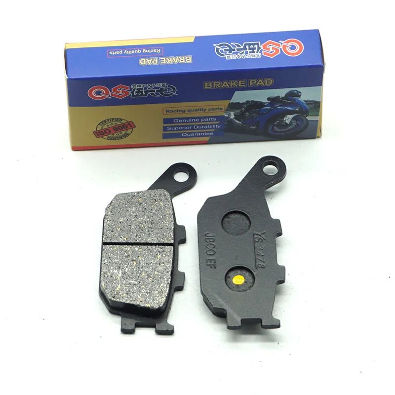 Передние и задние тормозные колодки мотоцикла для YAMAHA FZ6 Fazer-S2 ABS S2 Серый, Rear Brake pads
