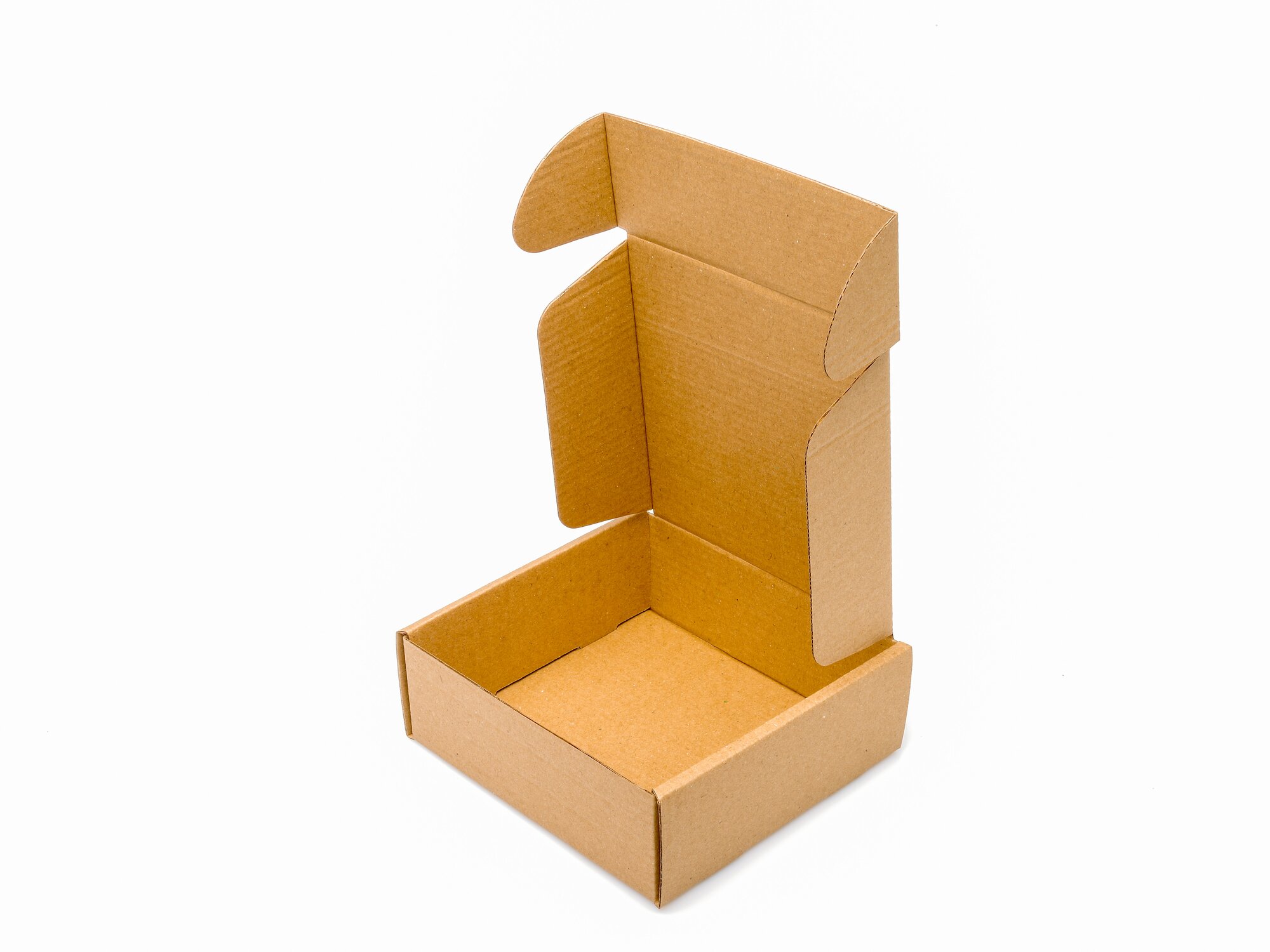 Коробка картонная самосборная подарочная и для посылок 12х12х4.5 см 50шт.