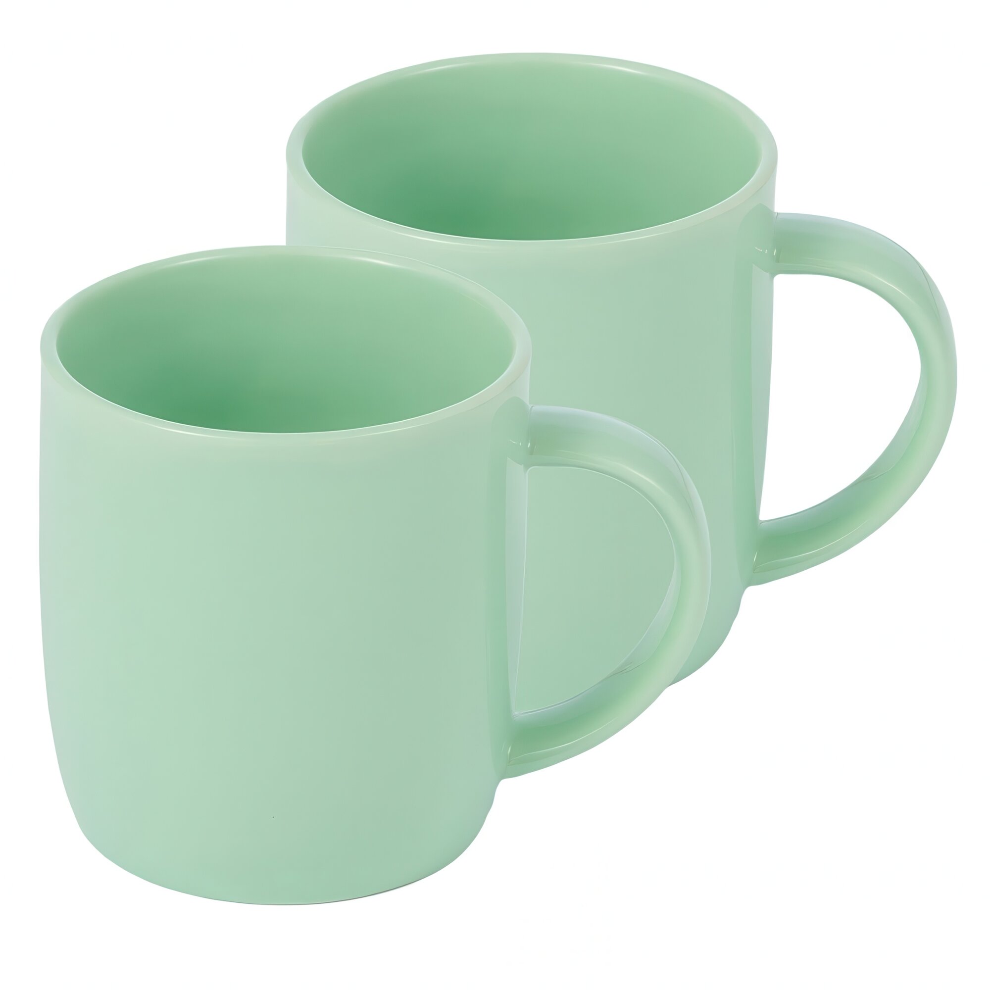 Набор кружек Gipfel Gronte 52234, 300 мл, керамика, светло-зеленый