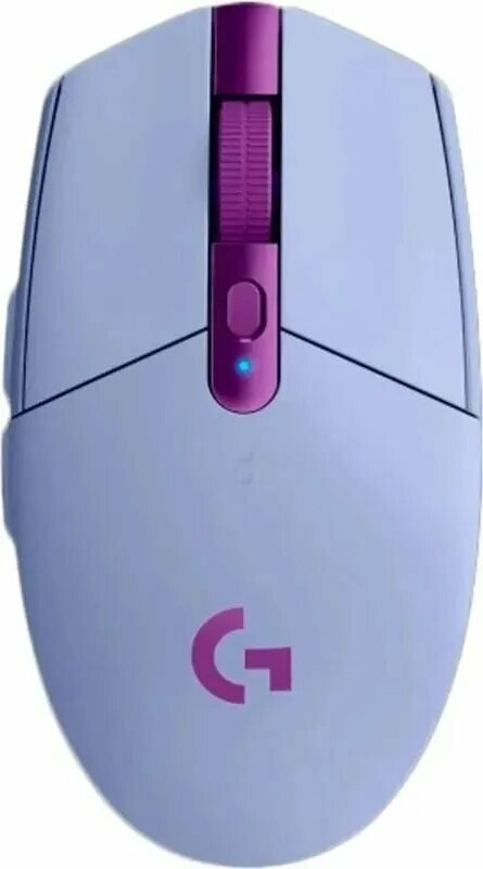 Logitech G Мышь беспроводная G304; Logitech; Игровая мышь, сиреневый