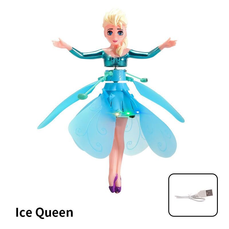 Волшебная летающая кукла-принцесса с сенсорным управлением, Королева