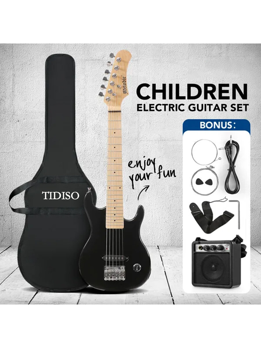 Набор 30-дюймовых 6-струнных детских электрогитар
