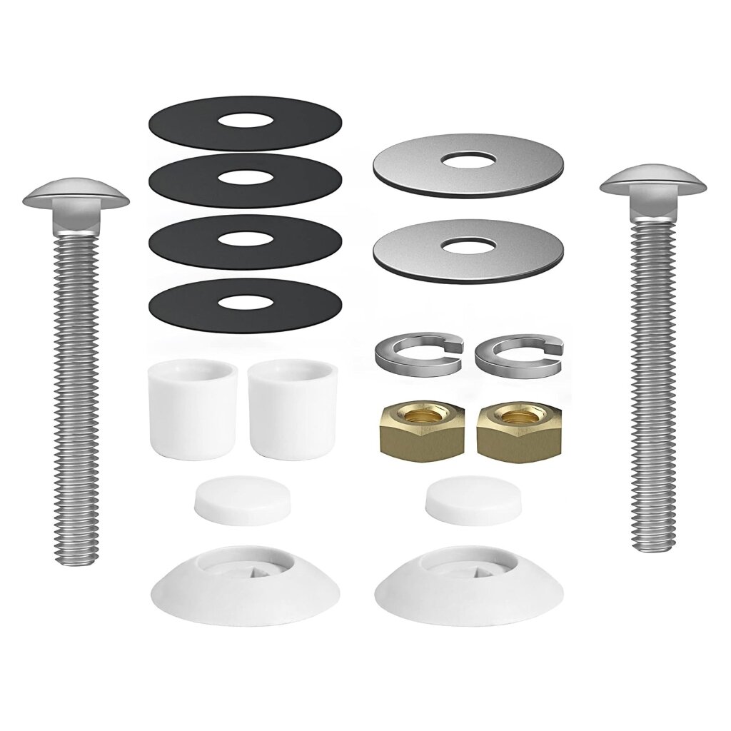 Крепление стальных трамплинов для двухсекционных бассейнов с винтами.