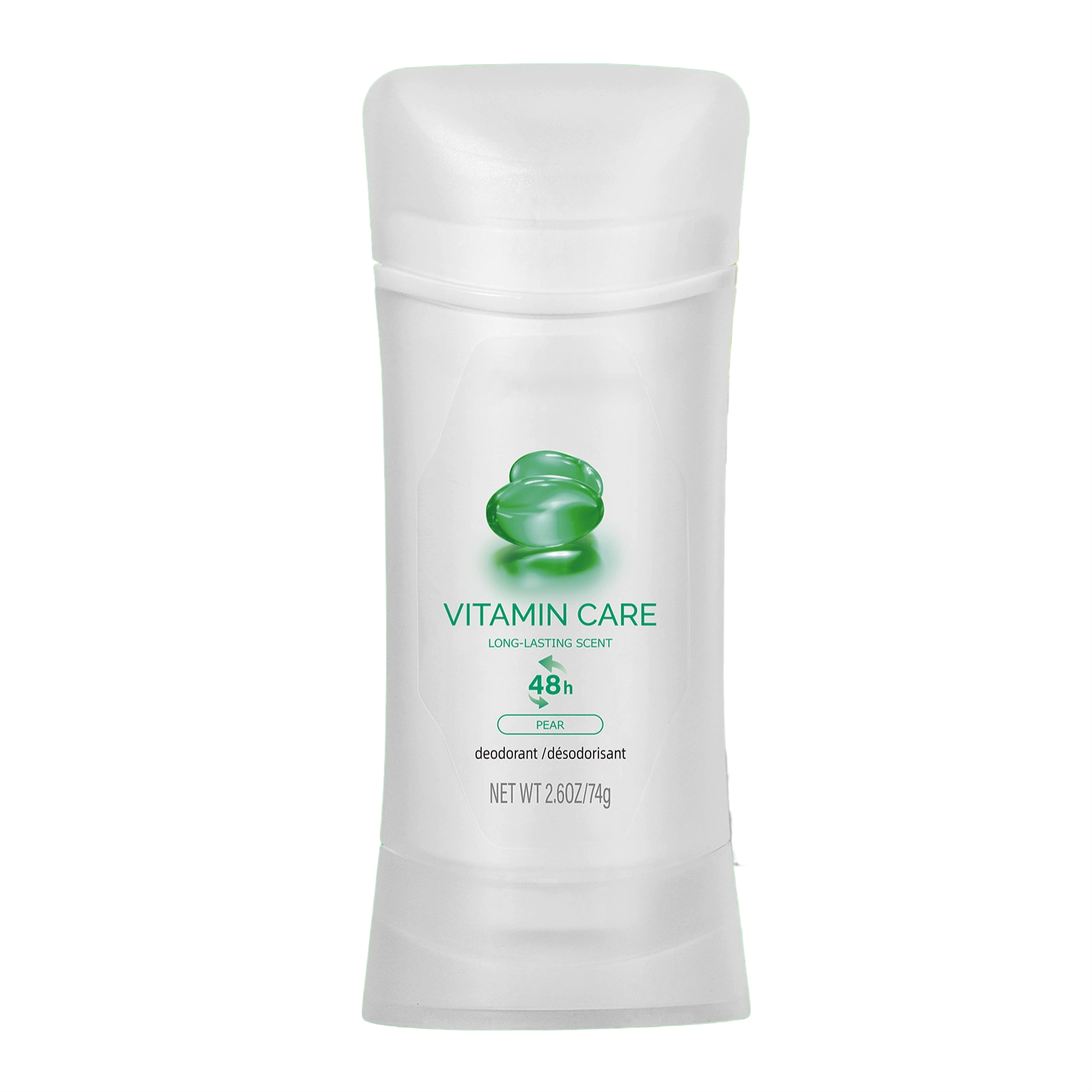 Антиперспирант дезодорант, дезодорантная палочка, дезодорант и аромат, снижение запаха, крем для дезодоранта, 74г 2.6oz, 06#Грушка, ароматы: кокос/лаванда/лимон/персик/грушка/водяной лилия