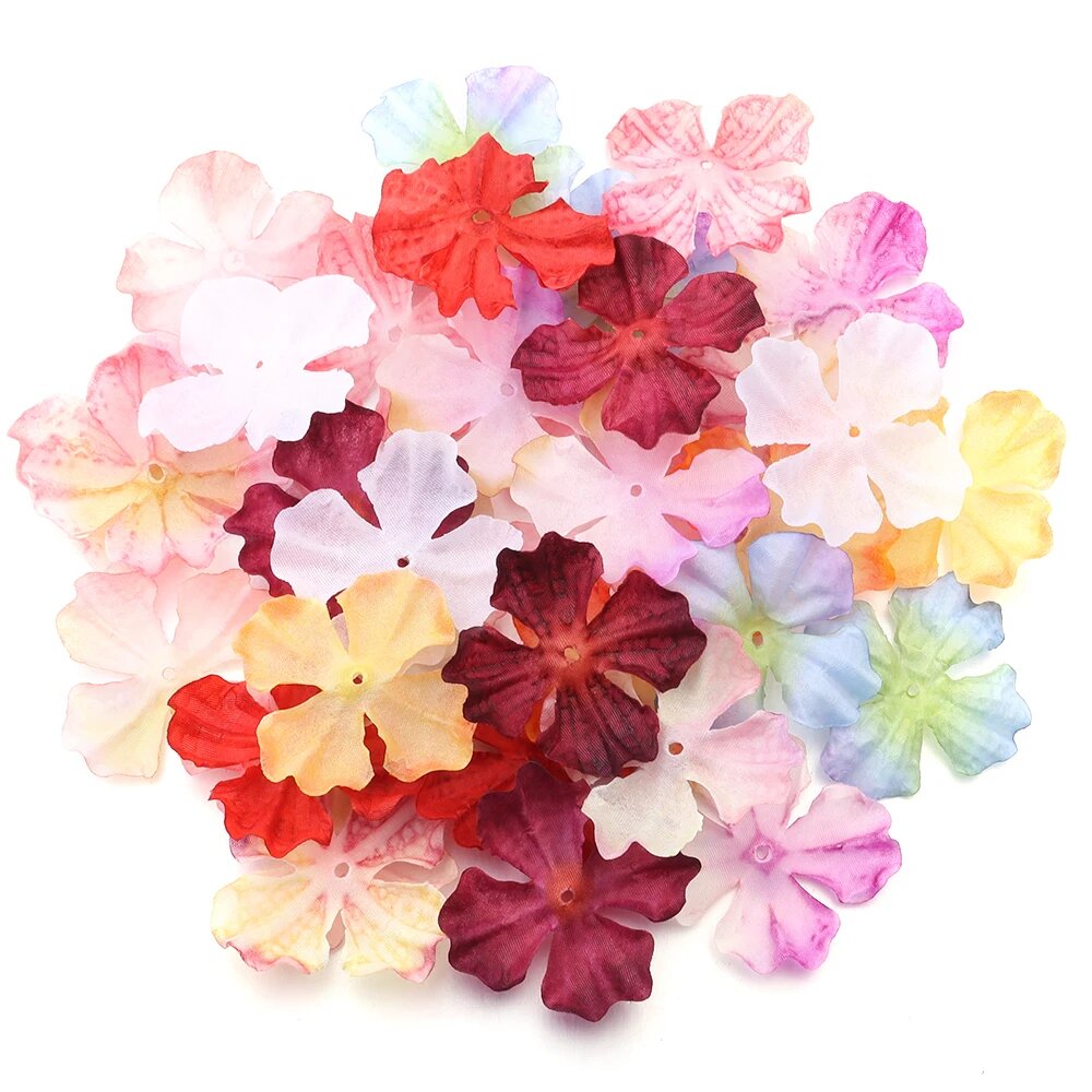 Искусственные лепестки цветов, 120шт, Random mix color