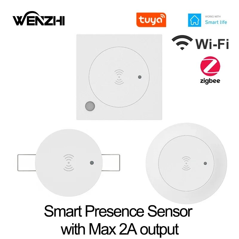 Датчик движения Tuya Smart Life 220V ZigBee Clip Mouting