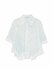 Рубашка Ermanno Scervino Check-pattern lace-trim shirt, размер 40, бежевый/белый