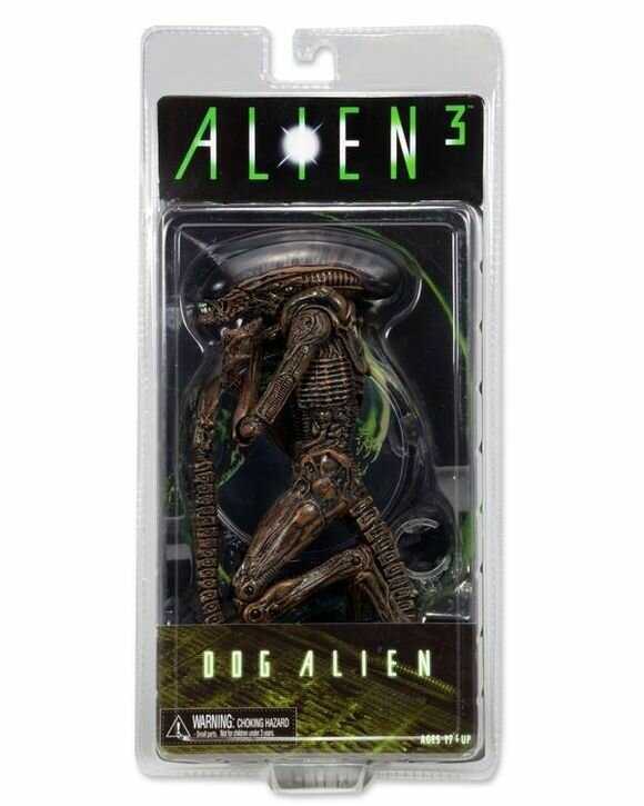 NECA Wave 3 Alien vs. Predator Alien Dog Movie 7-дюймовая модель подвижной фигурки