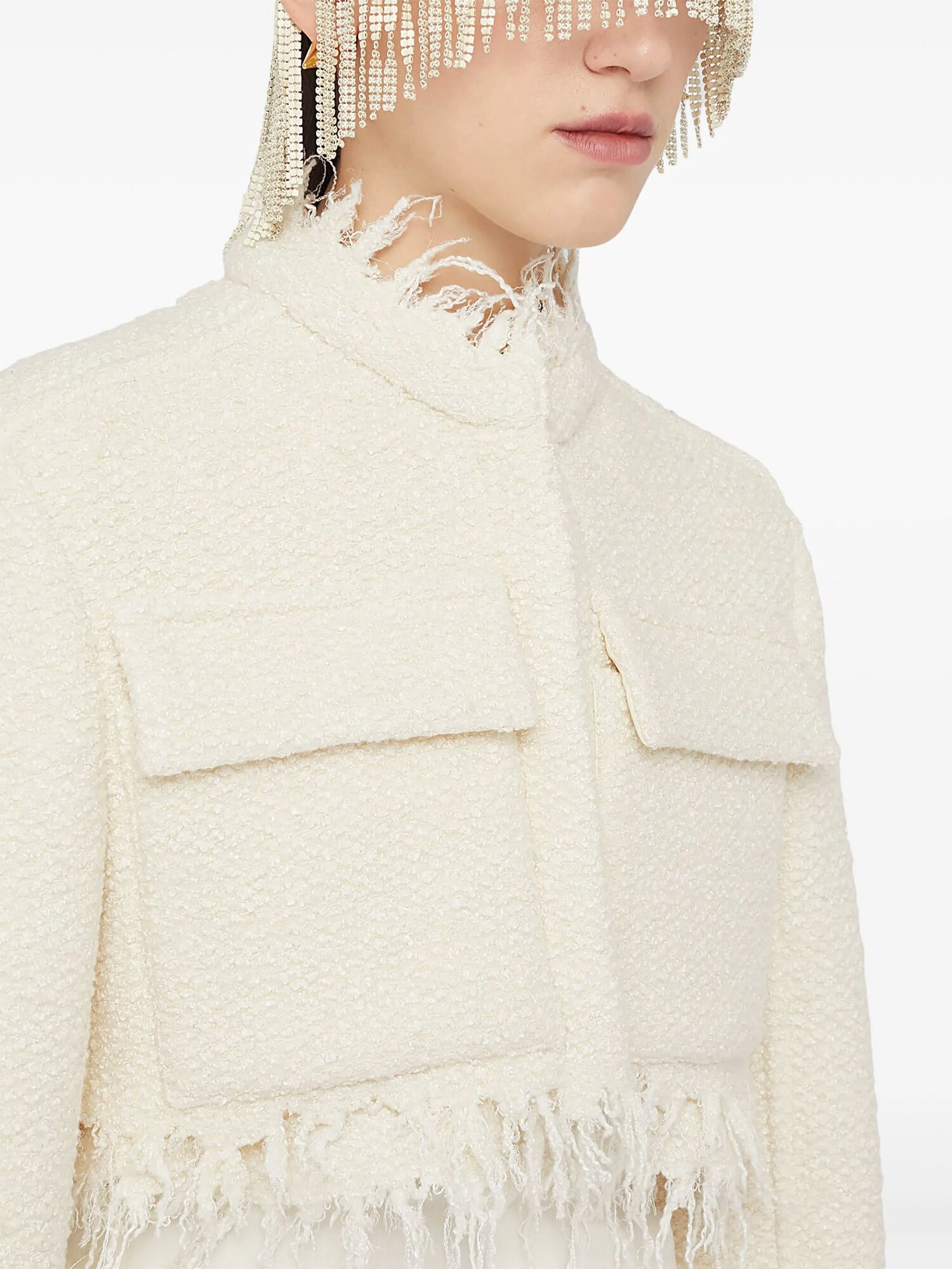 Куртка Jil Sander, размер 36, white — фото 1
