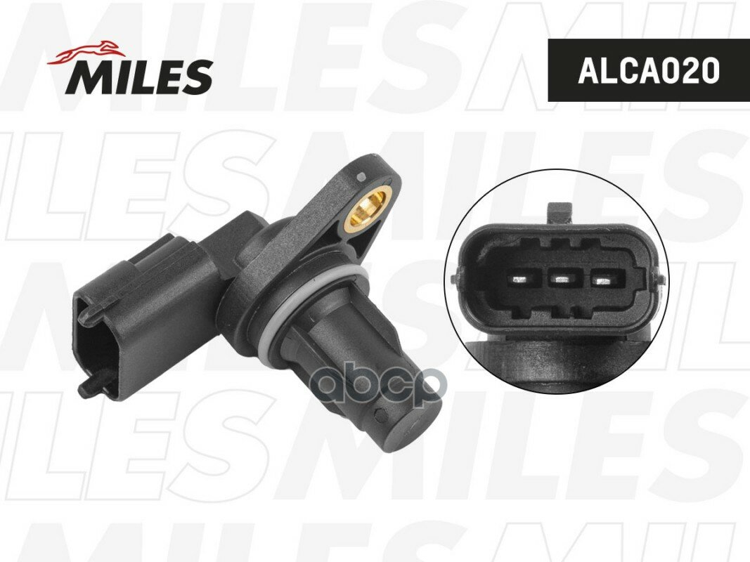 Датчик положения распредвала HYUNDAI SOLARIS 10-/ELANTRA 06-/KIA RIO IV/SOUL 08- Miles арт. alca020
