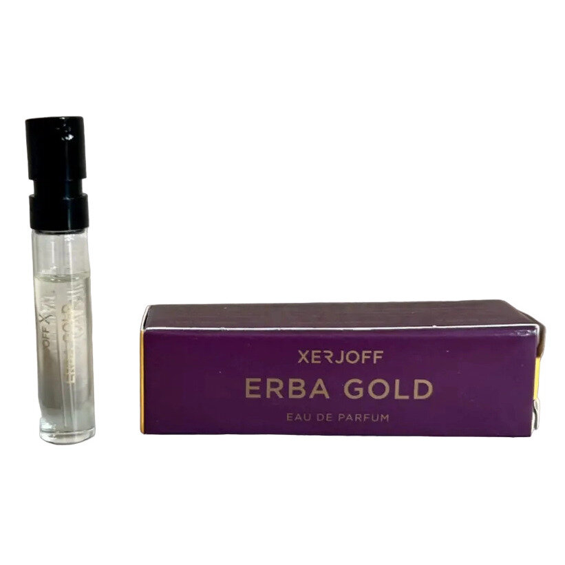 Парфюмерная вода Xerjoff Erba Gold миниатюра 2 мл / Пробник духов Ксерджофф Эрба Голд / Золотая трава
