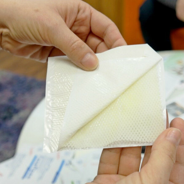 Повязка Парапран с Хлоргексидином мазевая стерильная сетчатая антимикробная, 10х100см, 1шт