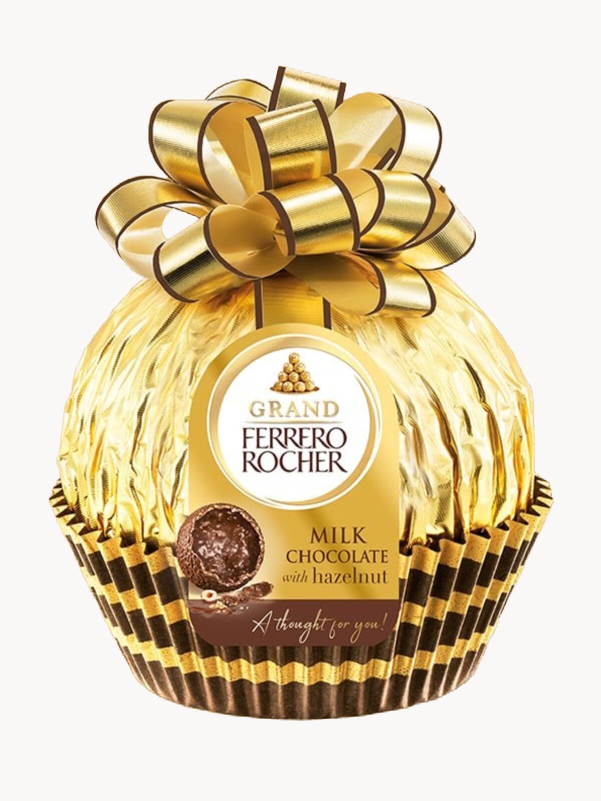 Фигурный шоколад Ferrero Rocher Grand из молочного шоколада, 125 г