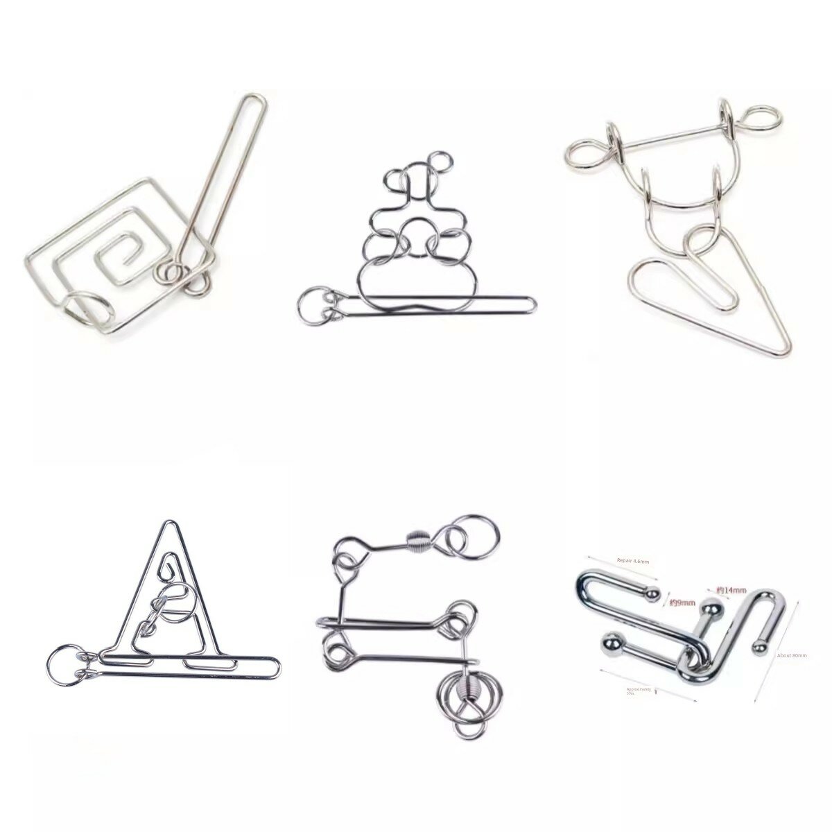 Кольцо-лабиринт для детей, большой размер, для школьников, взрослых и пожилых людей, для снятия скуки, развития