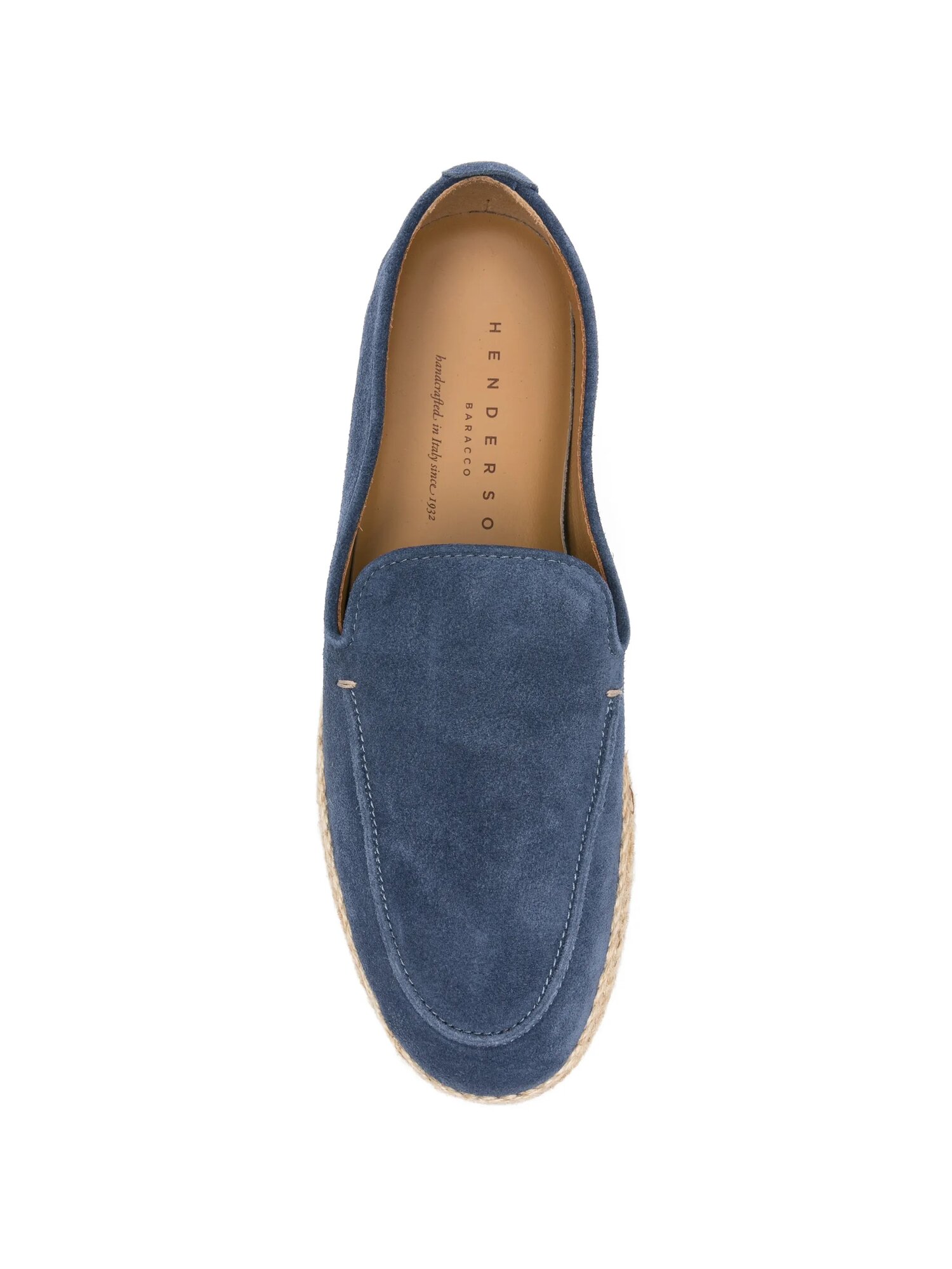 Лоферы HENDERSON BARACCO Blue loafers, размер 40, blue — фото 1