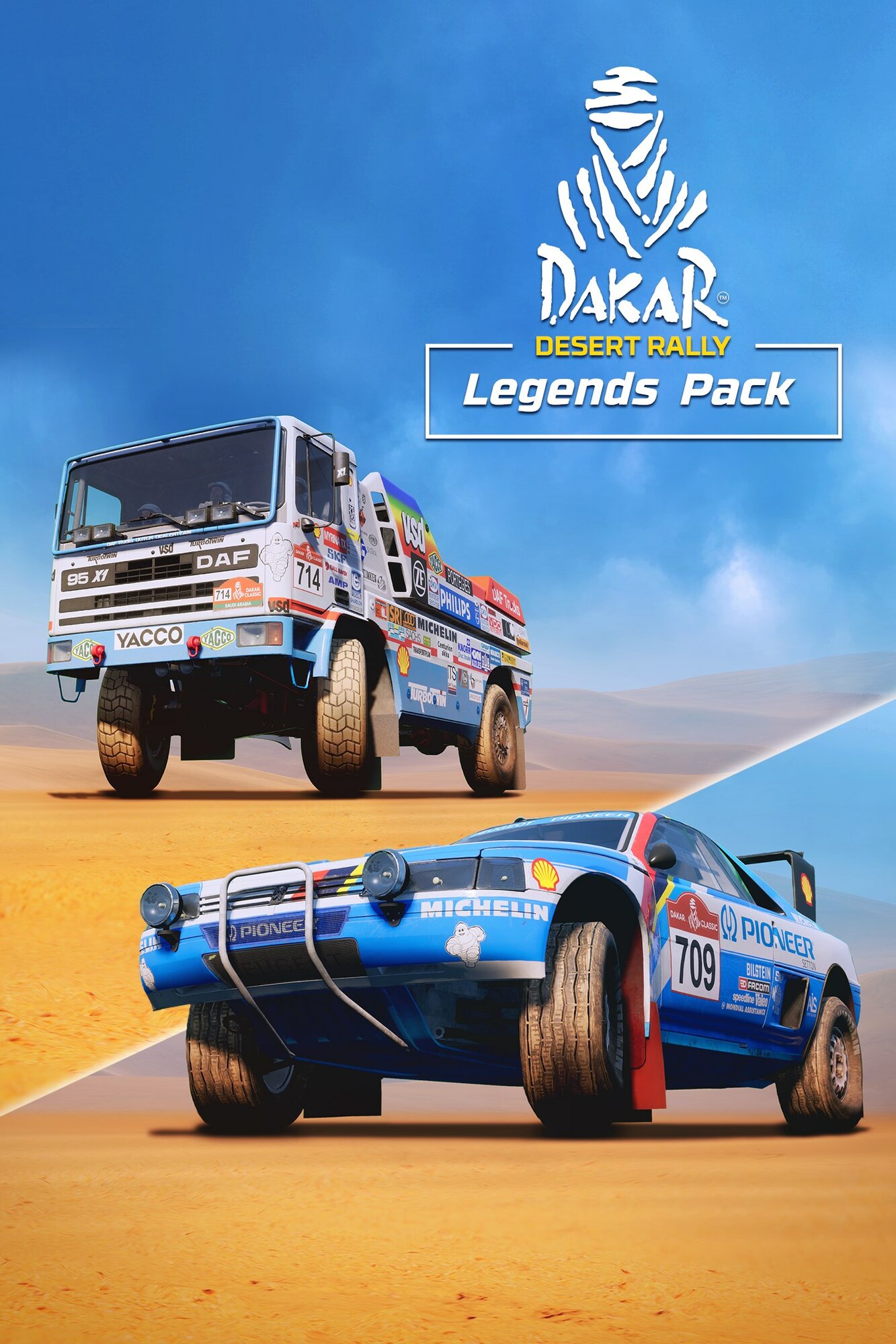 Dakar Desert Rally - Legends Pack — для Xbox · нужна базовая игра · Xbox One, Xbox Series X|S · цифровой ключ
