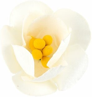 Mr.Painter PFE-13 Декоративные элементы Цветы 6 шт 04 Ваниль белый декоративный набор