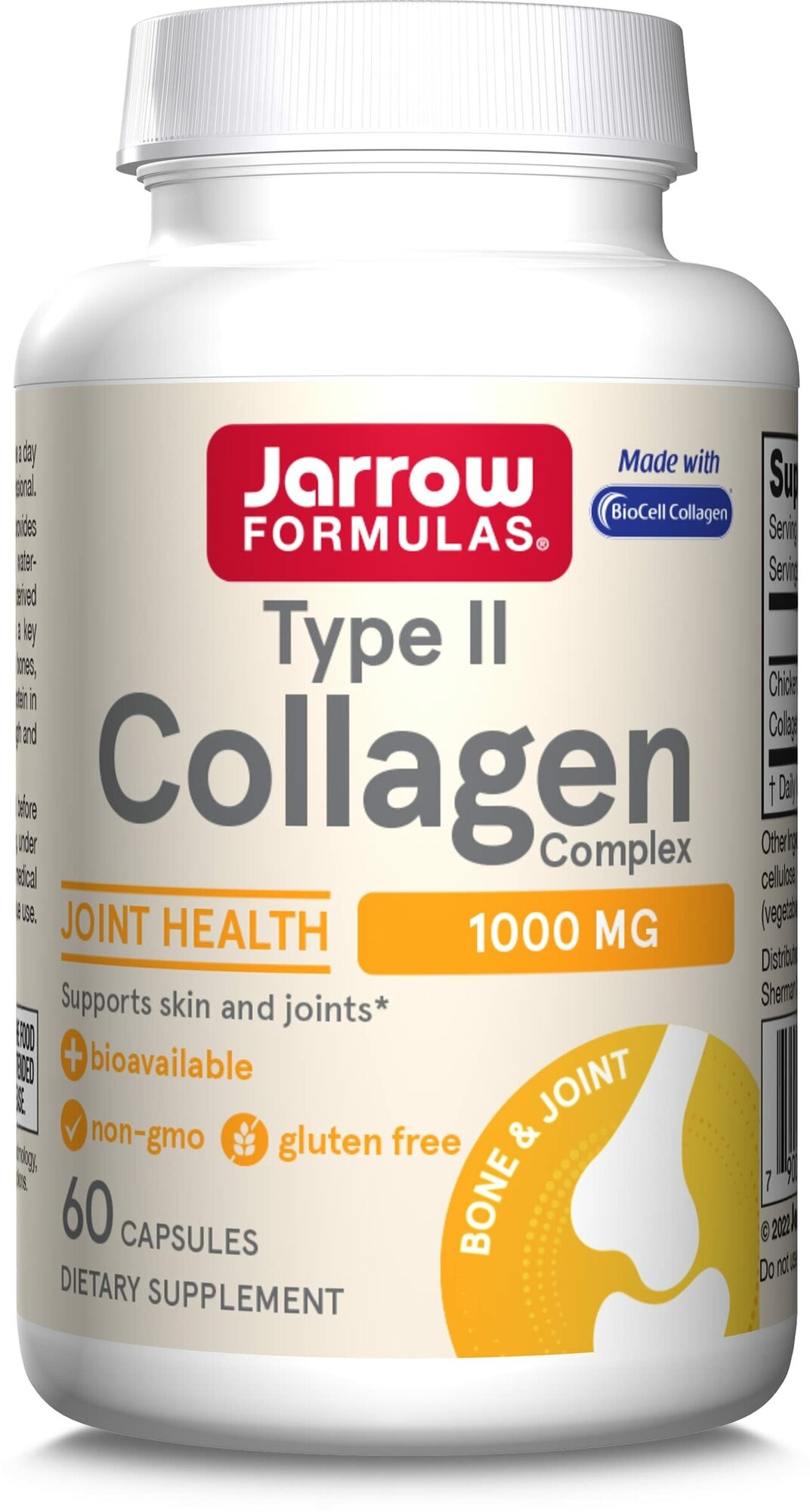 Jarrow Formula Jarrow Formulas Type II Collagen Complex (Комплекс коллагенов типа II) 60 капсул